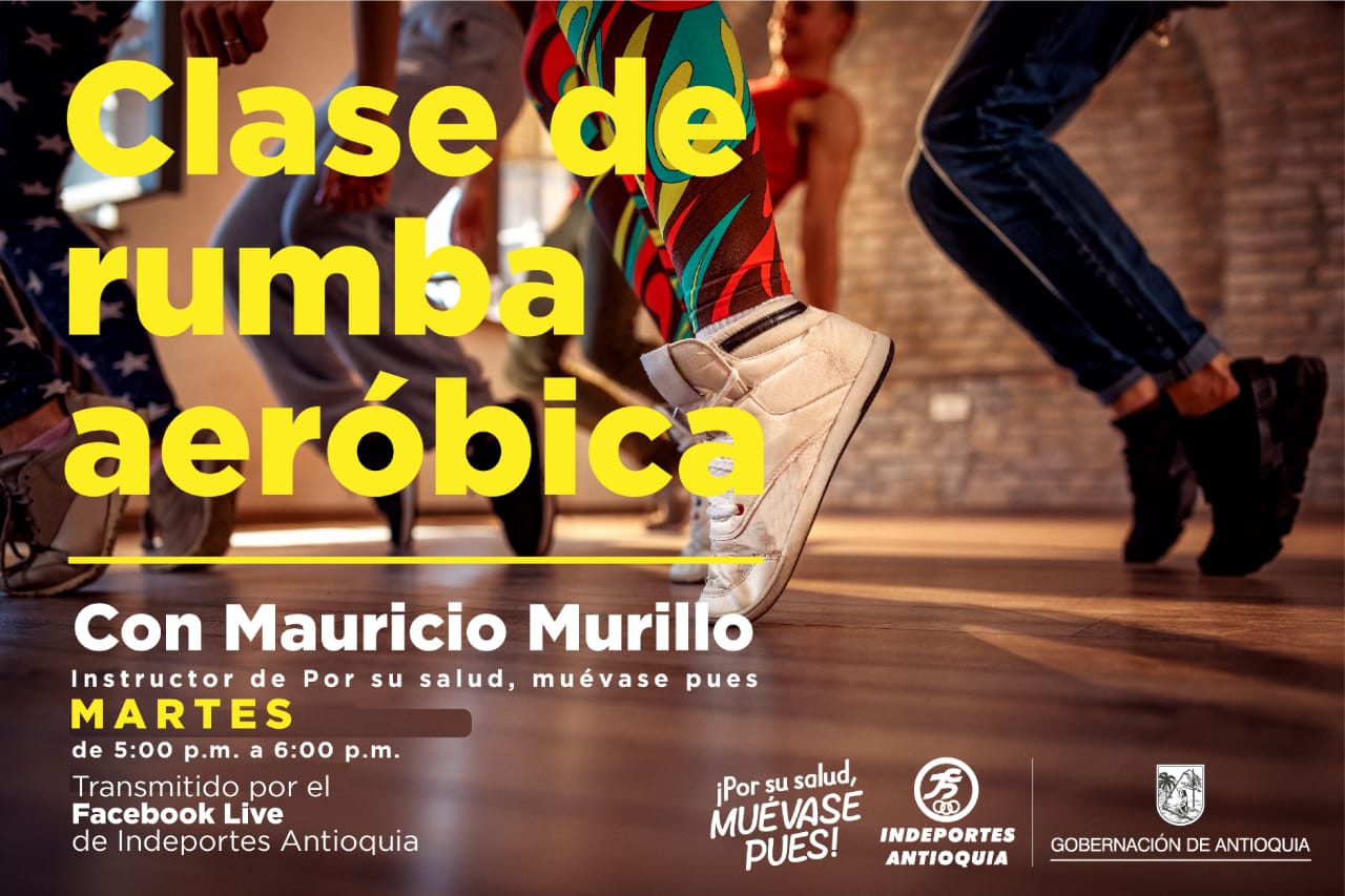Rumba aeróbica para todos - Indeportesantioquia