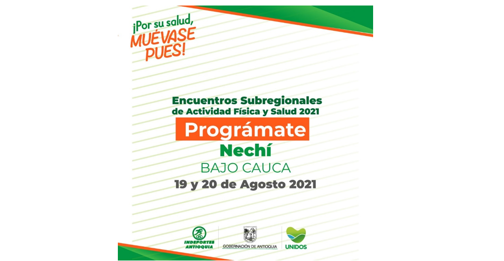 Nechí fue el anfitrión del Encuentro subregional de actividad física y ...